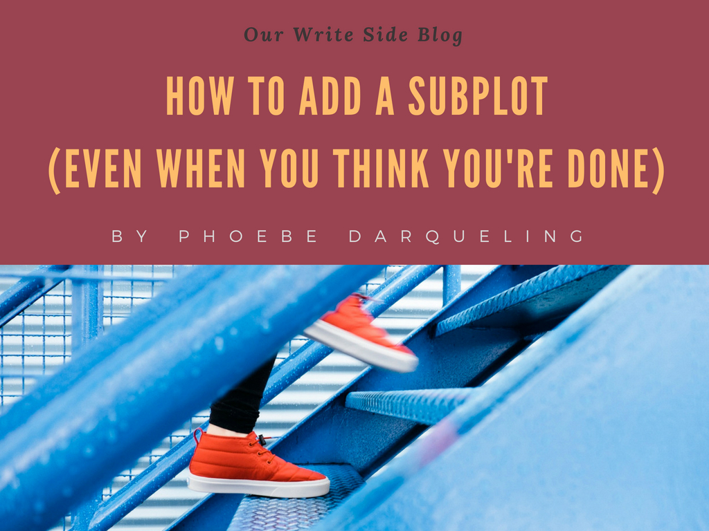 Wondering How to Add a Subplot to your “Finished” Novel? – Phoebe ...
