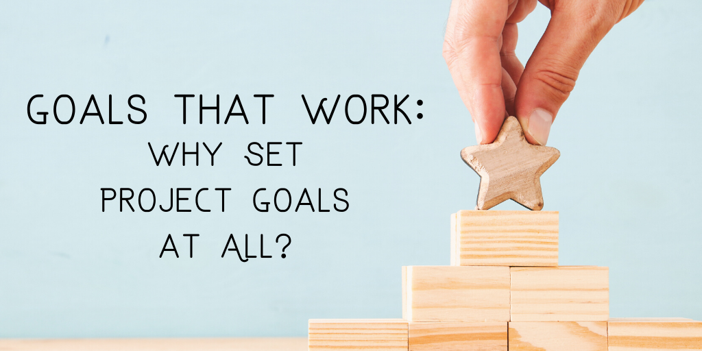 Goals That Work: Why Set Project Goals in the First Place? – Phoebe ...